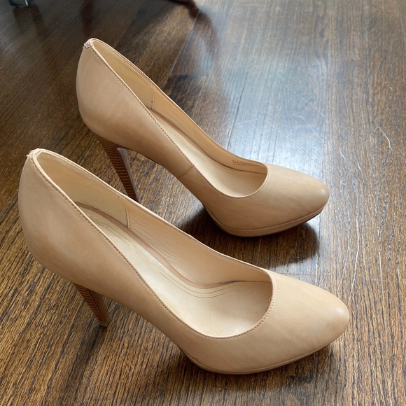 Cole Haan | Shoes | Cole Hahn Nude Heels | Poshmark